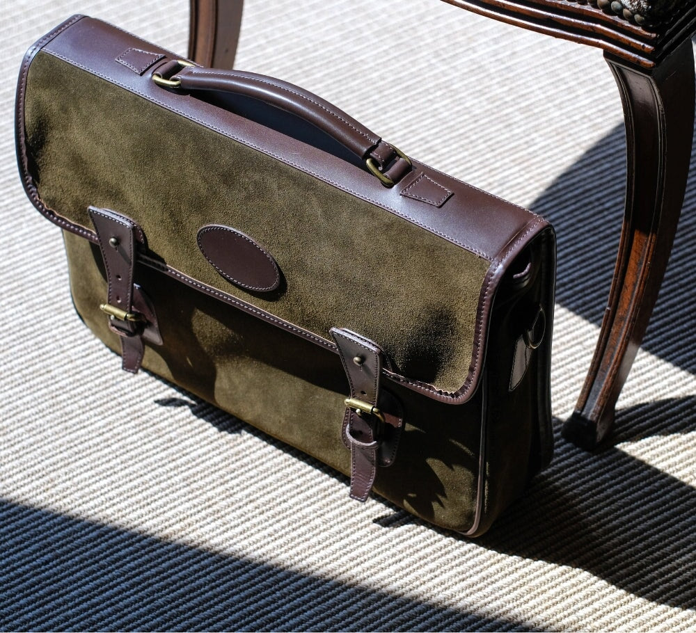 One Pocket Buckle Briefcase | Pickett London
