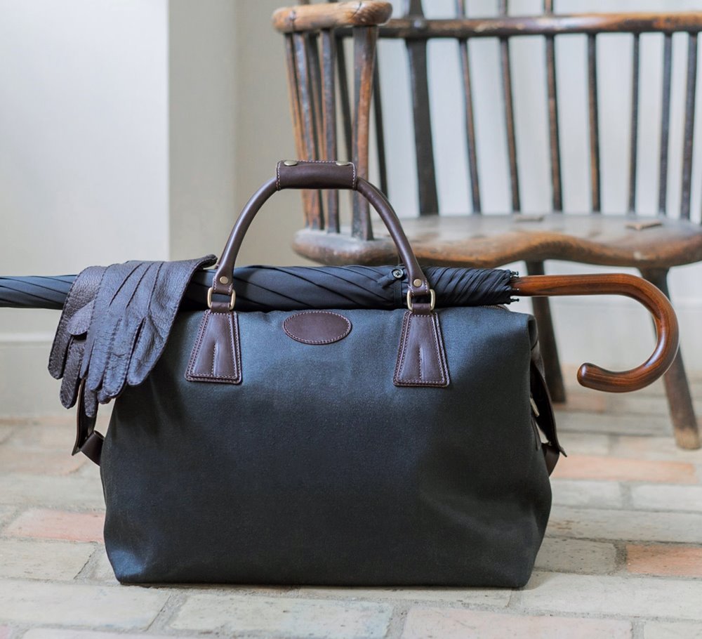 Buy Carry On Waxed Canvas Holdall | Pickett London