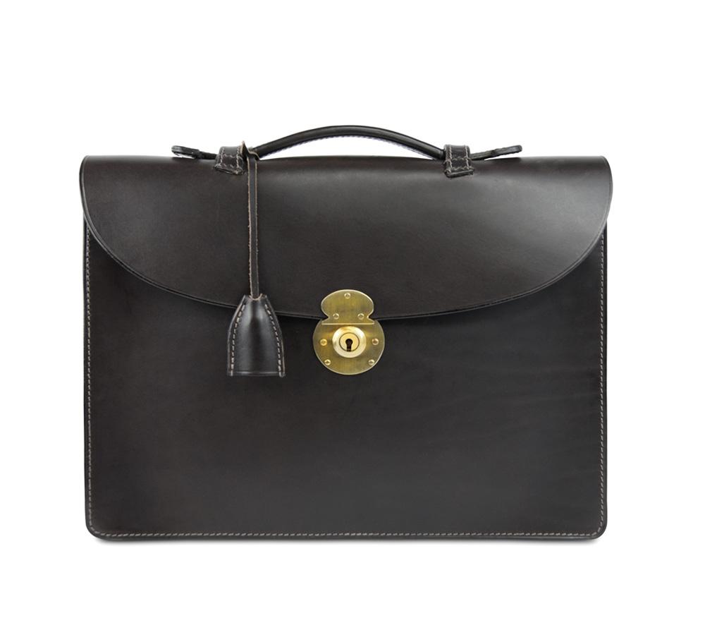 J-style Single Pocket Briefcase | Pickett London