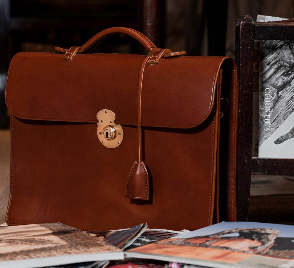 J-style Two Pocket Briefcase | Pickett London