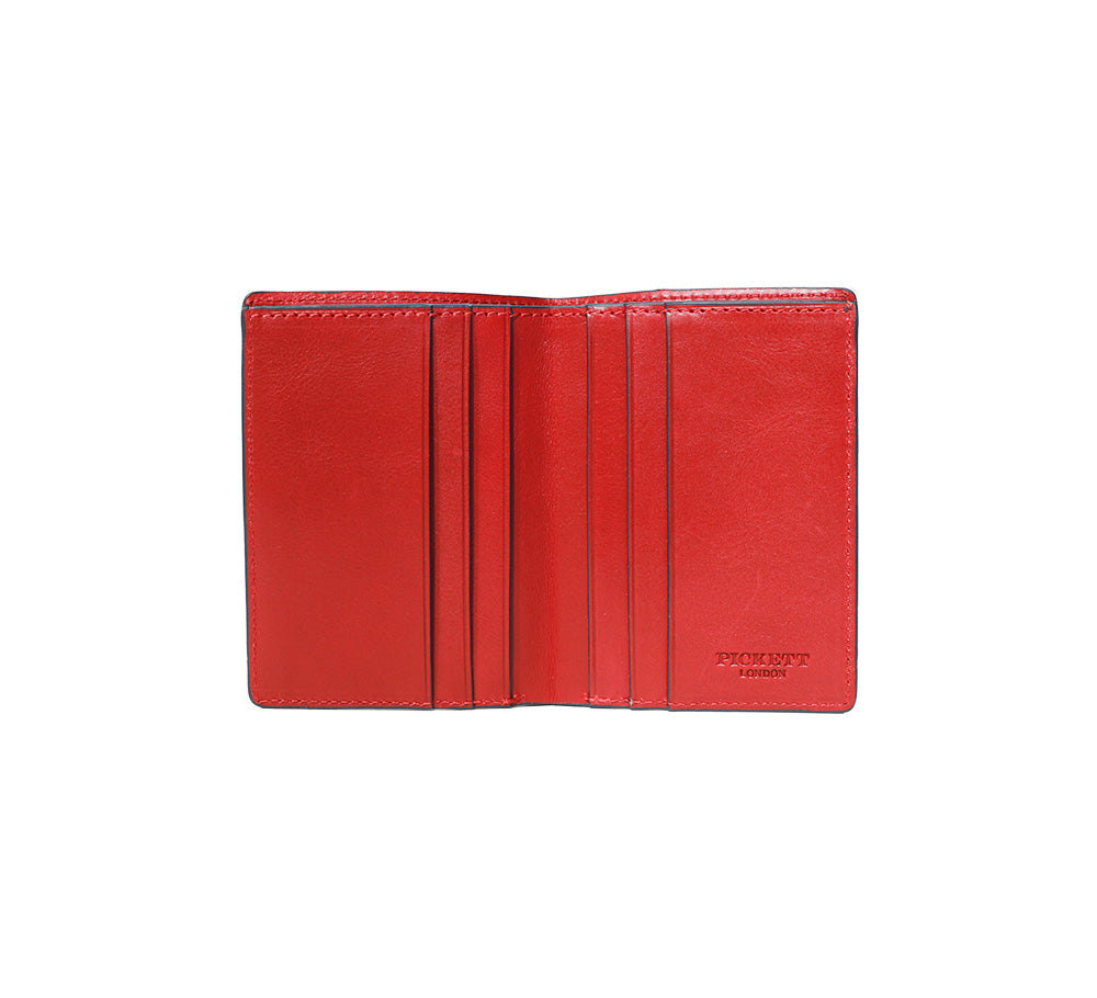 RFID Contrast Tip Folding Card Case | Pickett London
