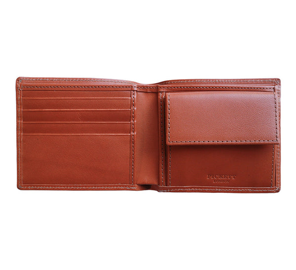 Men's Short Wallet Coin Section | Pickett London