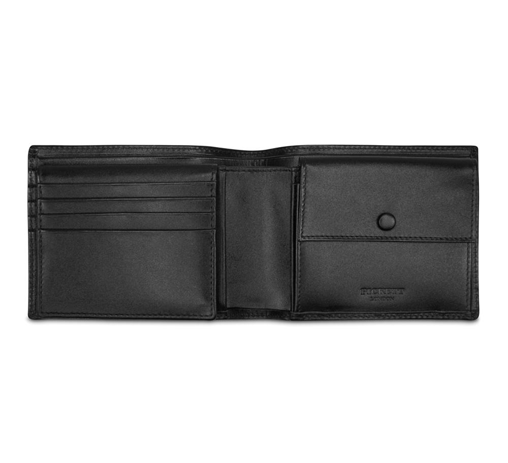Short Wallet With Window & Coin Section Calfskin | Pickett London