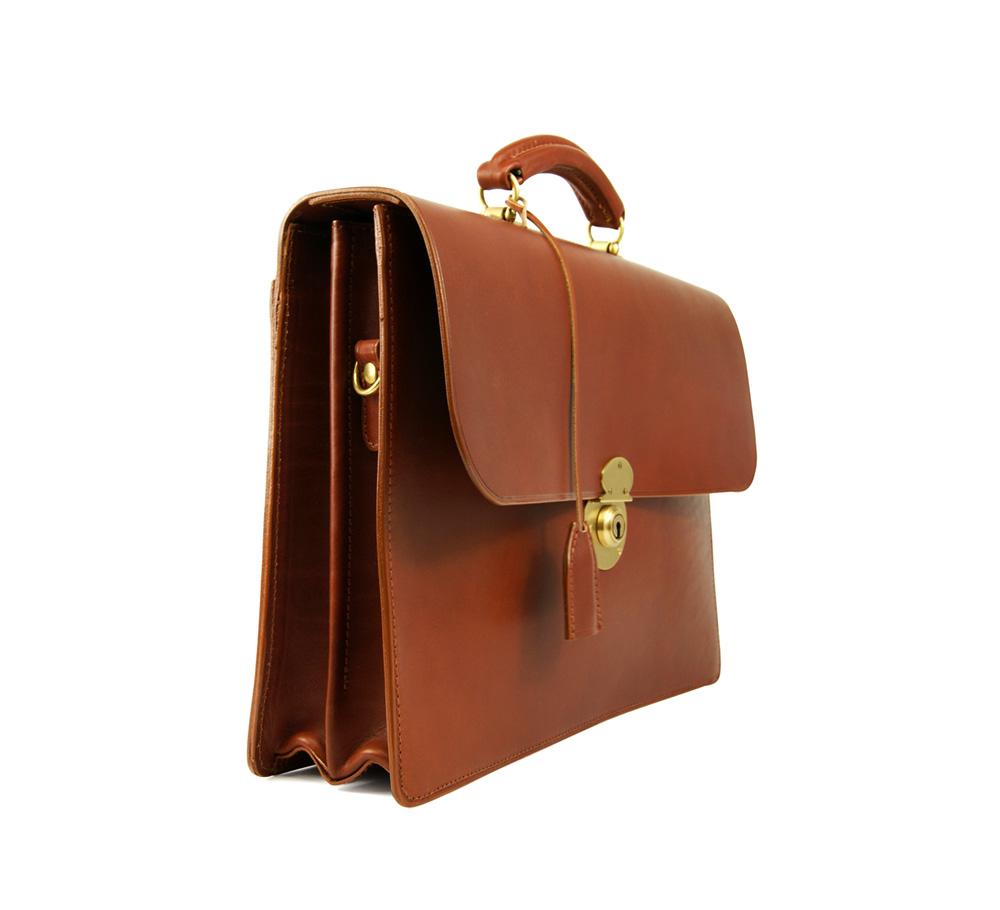 Two Pocket Traditional Briefcase | Pickett London