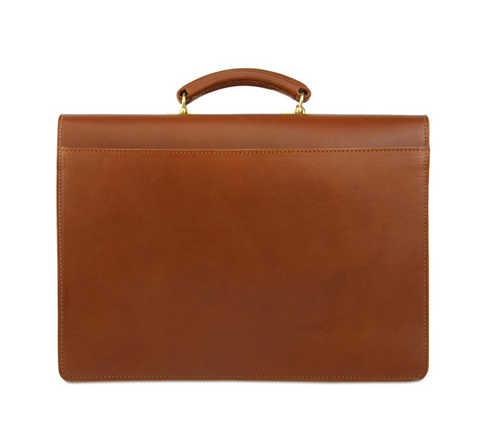 Two Pocket Traditional Briefcase | Pickett London