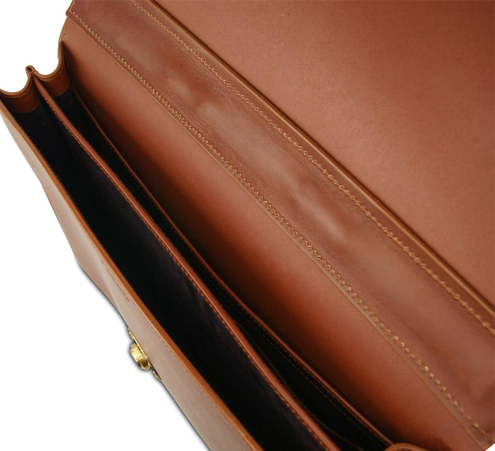 Two Pocket Traditional Briefcase | Pickett London