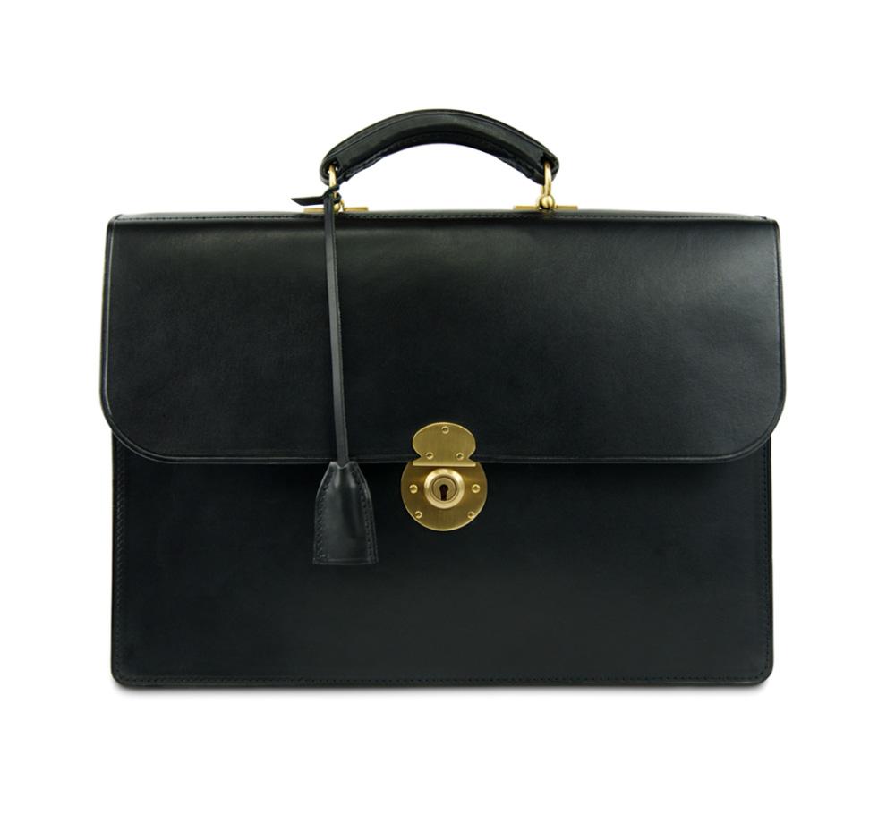 Two Pocket Traditional Briefcase | Pickett London